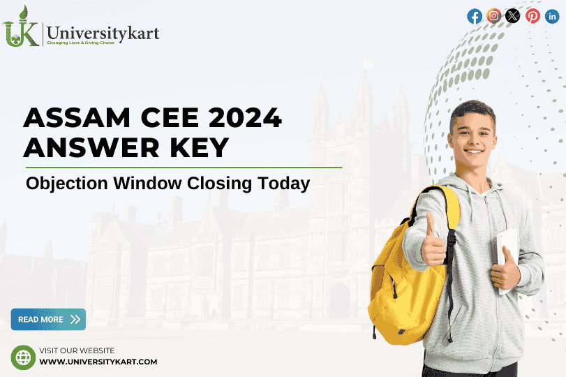 Assam CEE 2024 Answer Key Objection Window Closing Today