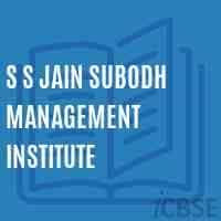Subodh Logo S. S. Jain Subodh Management Institute (SSJSMI), Jaipur: