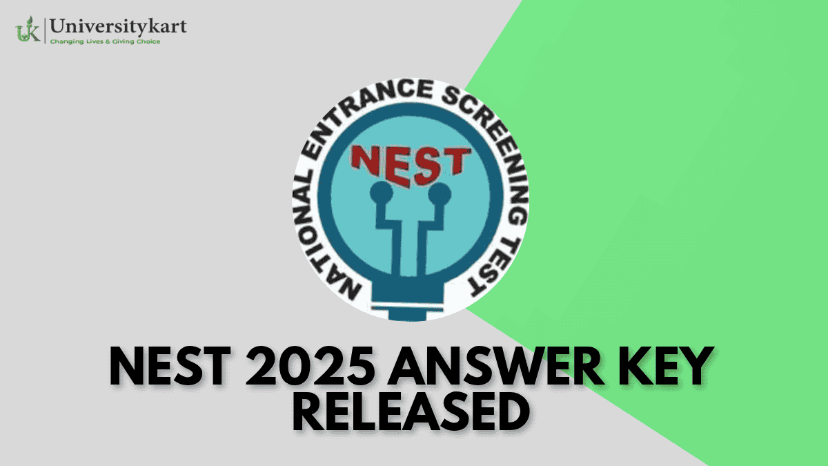 NEST 2025 Answer Key Released – Steps to Raise Objection & Download PDF