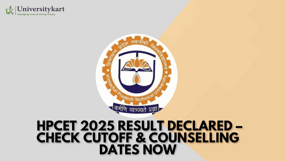 HPCET 2025 Result Declared – Check Cutoff & Counselling Dates Now