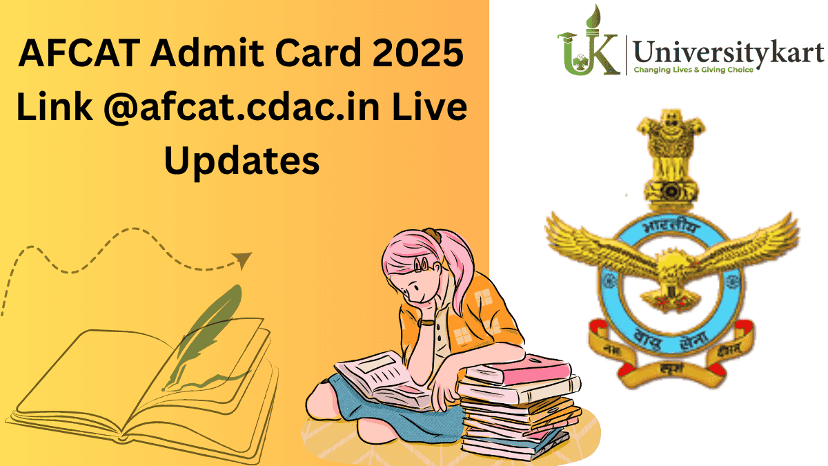 AFCAT 2 Admit Card 2025 Released @afcat.cdac.in: Direct Link to ...