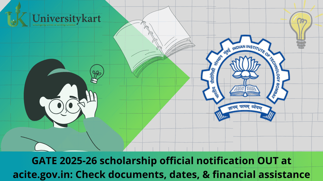 GATE 2025-26 Scholarship Official Notification OUT: Check Documents ...