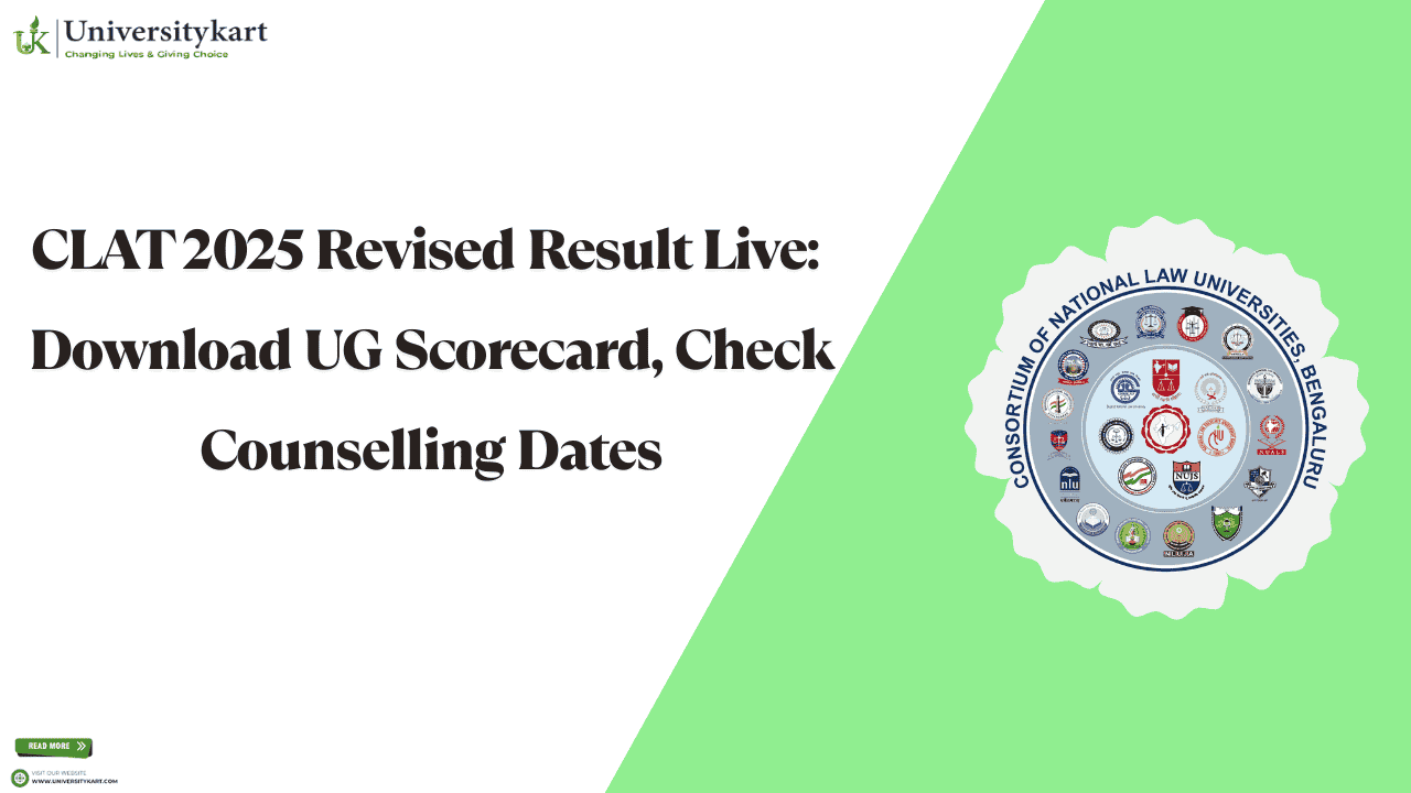 CLAT 2025 Revised Result Live: Download UG Scorecard, Check Counselling ...