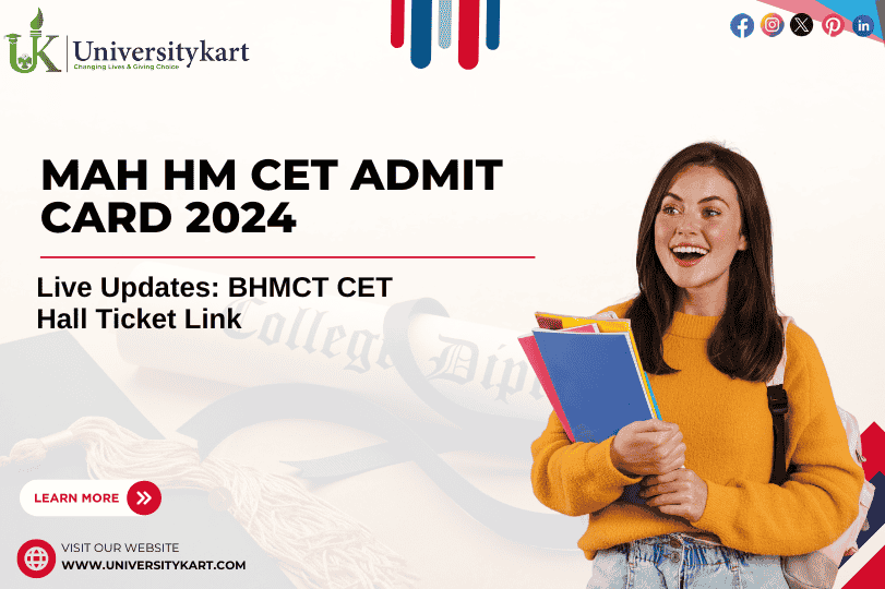 MAH HM CET Admit Card 2024 Live Updates: BHMCT CET Hall Ticket Link