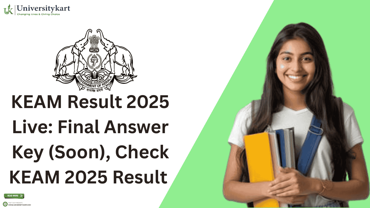 KEAM Result 2025 Live: Final Answer Key (Soon), Check KEAM 2025 Result