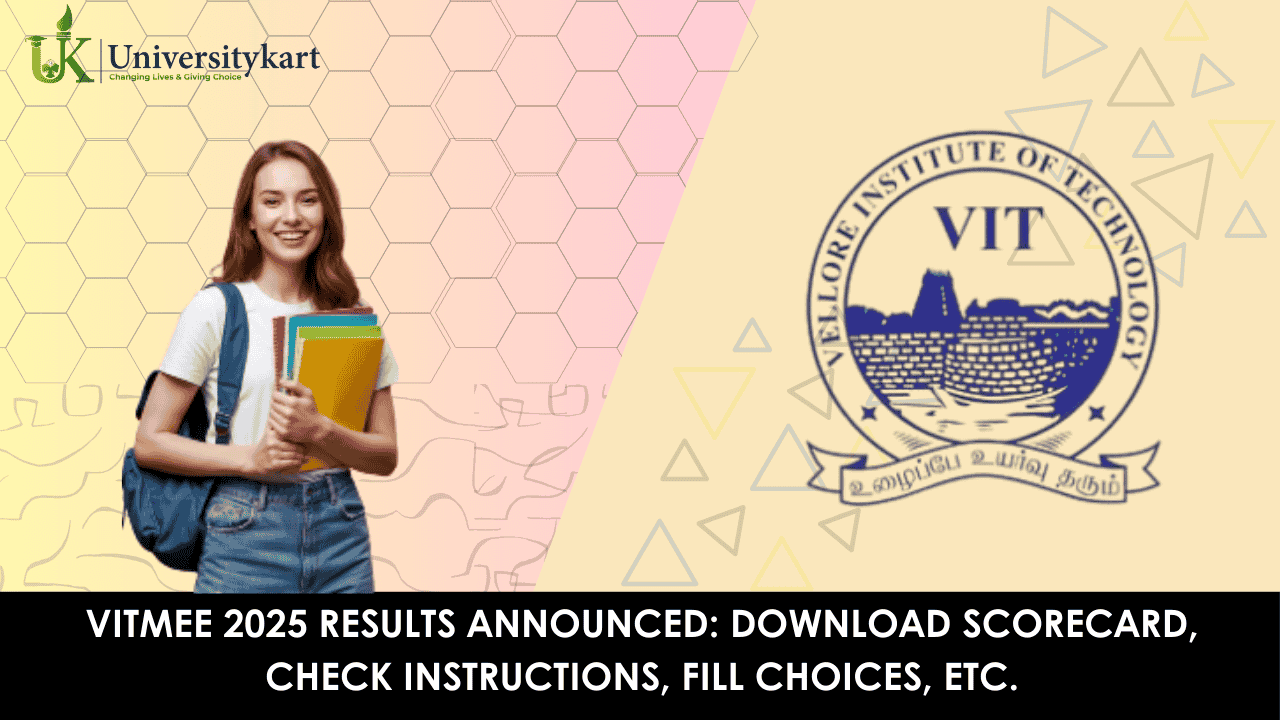 VITMEE 2025 Results Announced: Download Scorecard, Check Instructions ...
