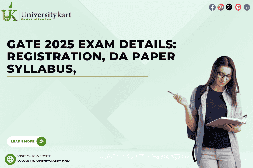 GATE 2025 Exam Details: Registration, DA Paper Syllabus, and Popular Papers