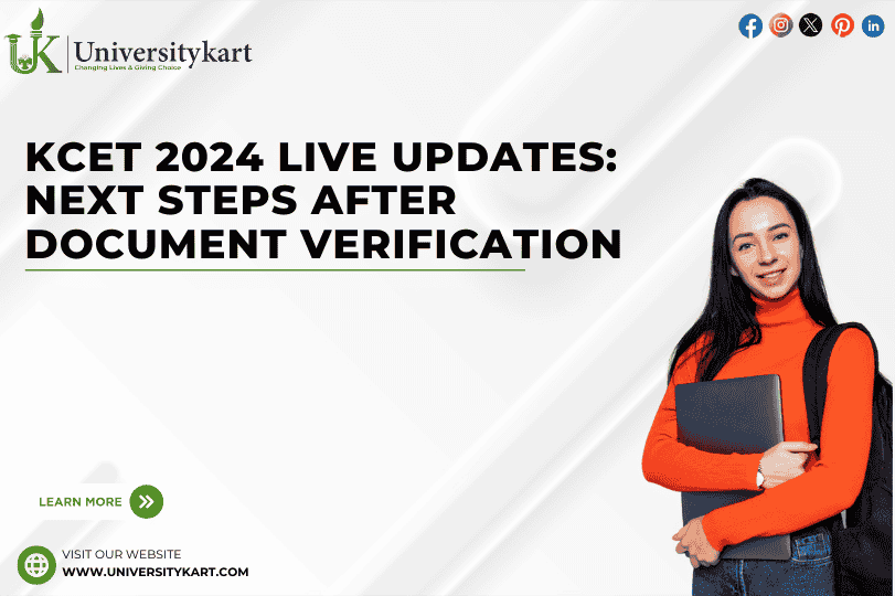 KCET 2024 Live Updates: Next Steps After Document Verification