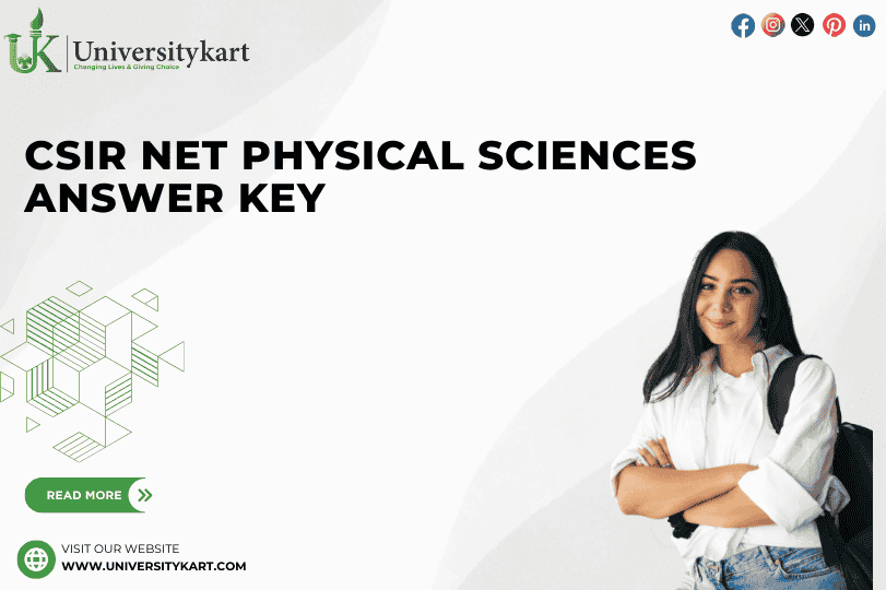 CSIR NET Physical Sciences Answer Key: Expected Release and What You ...