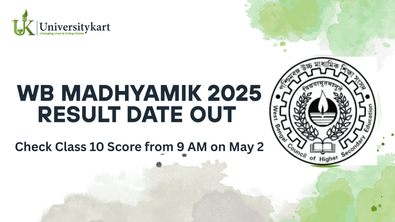 WB Madhyamik 2025 Result Date Out – Check Class 10 Score from 9 AM on May 2