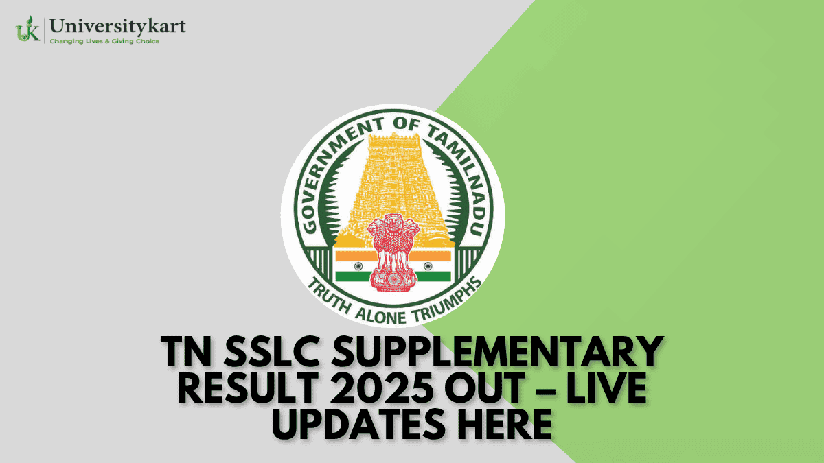 TN SSLC Supplementary Result 2025 Out – Live Updates Here