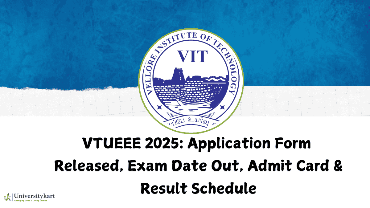 VTUEEE 2025: Application Form Released, Exam Date Out, Admit Card ...