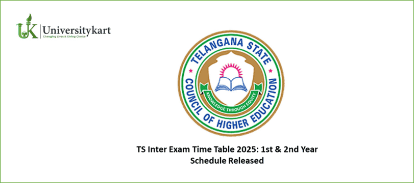 TS Inter Exam Time Table 2025: 1st & 2nd Year Schedule Released