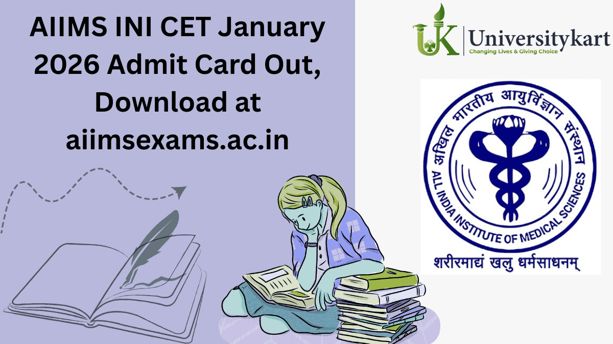 AIIMS INI CET January 2026 Admit Card Out, Download