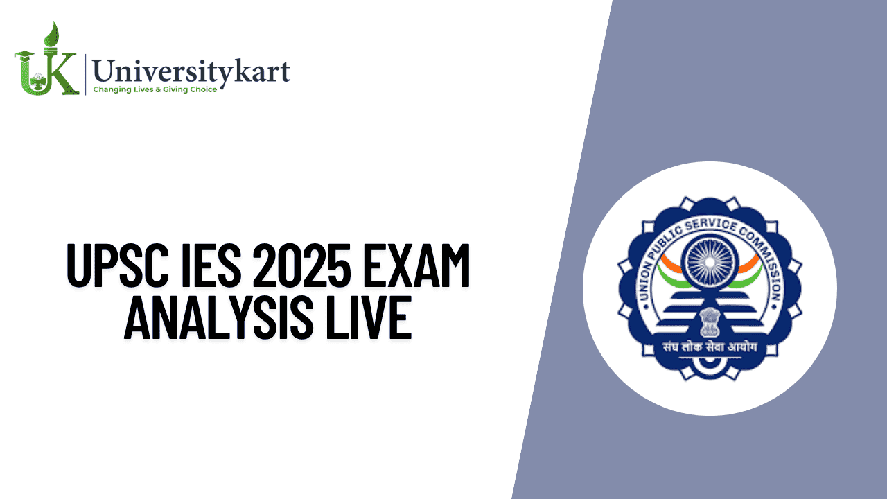 UPSC IES 2025 Exam Analysis LIVE: Shift-wise Paper Review, Answer Key ...