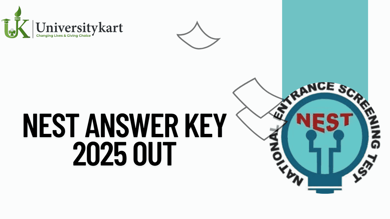 NEST Answer Key 2025 Out – Steps to File Objection Online