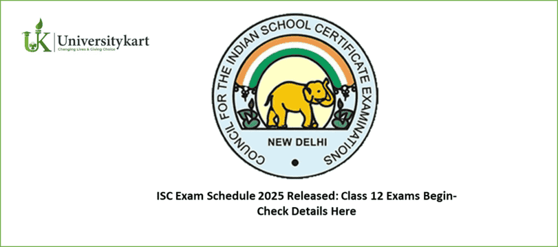 ISC Exam Schedule 2025 Released: Class 12 Exams -Check Details Here