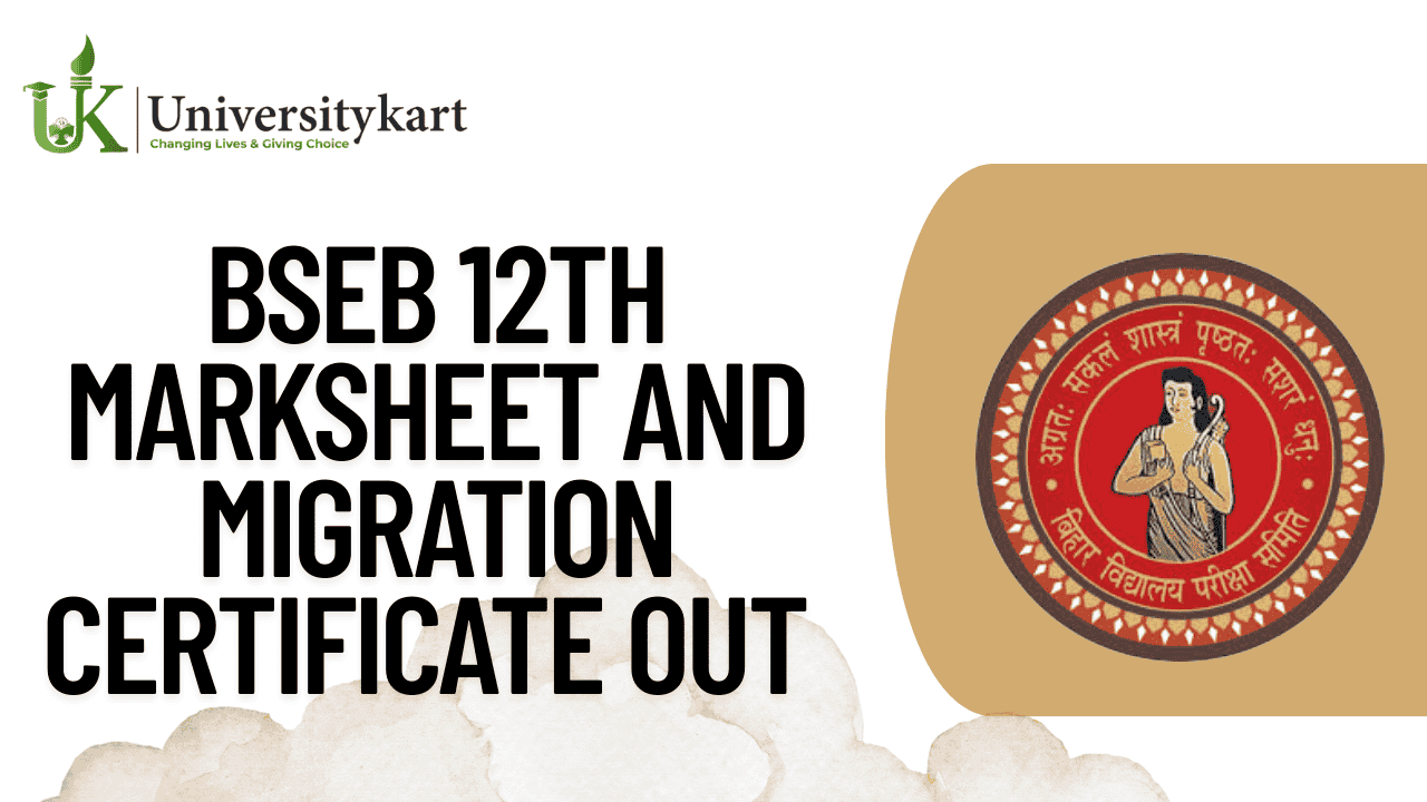 BSEB 12th Marksheet and Migration Certificate Out for 12.95 Lakh Students