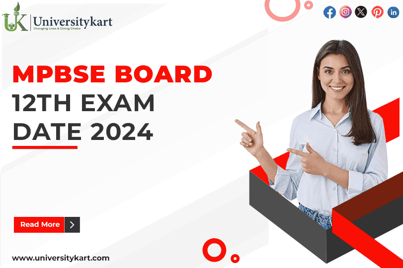 MPBSE Board 12th Exam Date 2024