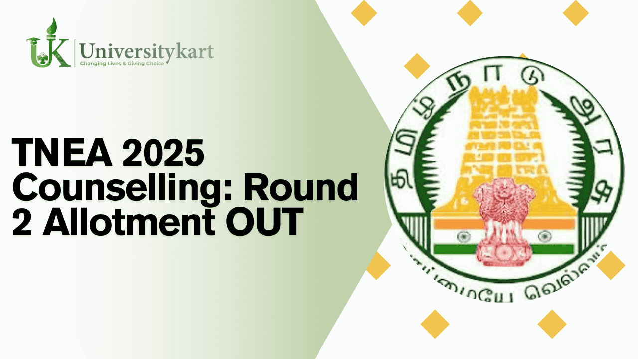 TNEA 2025 Counselling: Round 2 Allotment OUT, Seat Confirmation Last Date July 30