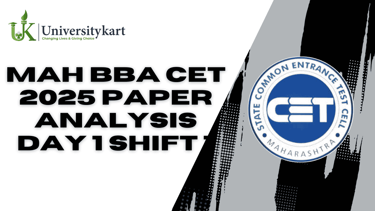 MAH BBA CET 2025 Paper Analysis Day 1 Shift 1: Section-Wise Breakdown ...