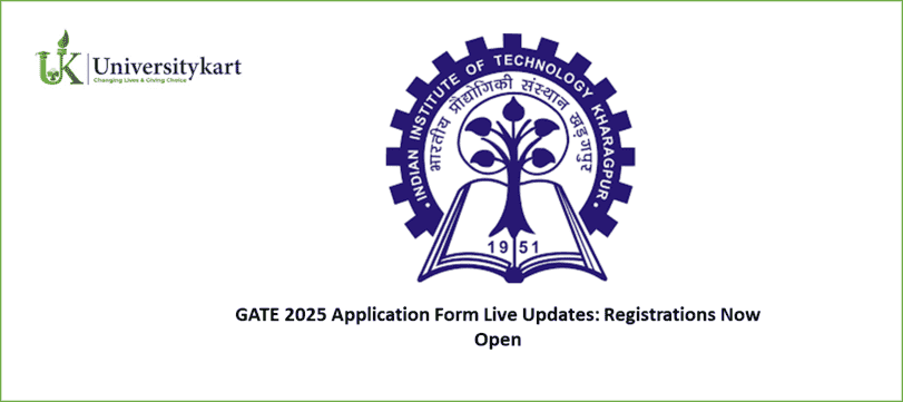 GATE 2025 Application Form Live Updates: Registrations Now Open